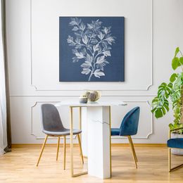 Bilderwelten Wechselbild Denim Pflanzenstudie I