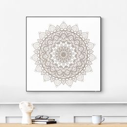 Bilderwelten Wechselbild Mandala Illustration Shabby