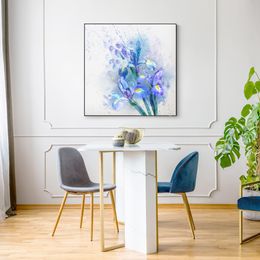 Bilderwelten Wechselbild Aquarell Blumen Iris