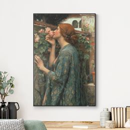 Bilderwelten Wechselbild John William Waterhouse - Die Seele der Rose