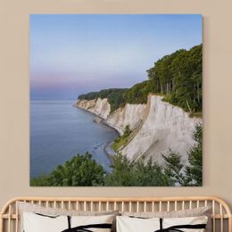 Akustikbild R&uuml;gen Kreidek&uuml;ste bei Sonnenuntergang
