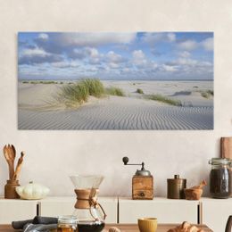 Akustikbild Amrum Wellen im Nordseesand