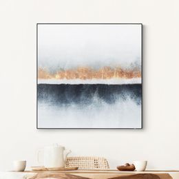 Bilderwelten Wechselbild Goldener Horizont Aquarell