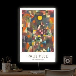 LED-Wechselbild Paul Klee - Der Vollmond - Museumsedition
