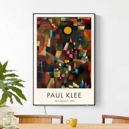 Bilderwelten LED-Wechselbild Paul Klee - Der Vollmond - Museumsedition