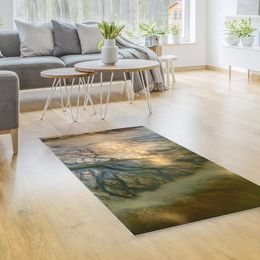 Bilderwelten Vinylteppich Motiv gr&uuml;n Natur Vinylmatte - K&uuml;ste in Kuwait - Landschaft K&uuml;che Badezimmer Flur