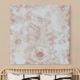 Akustikbild Antike Shabby Barocktapete