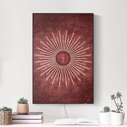 Bilderwelten LED-Wechselbild Boho Sonne II