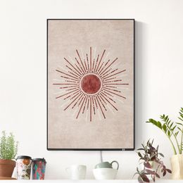 Bilderwelten LED-Wechselbild Boho Sonne I