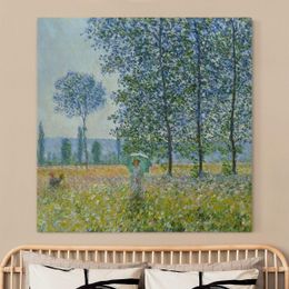 Akustikbild Claude Monet - Felder im Fr&uuml;hling