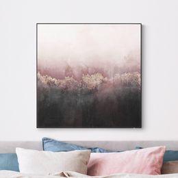 Bilderwelten Wechselbild Goldene D&auml;mmerung Rosa