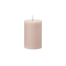 HOME STORY LED Kerze rosa/pink Wachs,Kunststoff Ma&szlig;e (cm): H: 18 &Oslash;: 10 &raquo; H&ouml;ffner