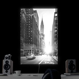 LED-Wechselbild Lebhaftes New York