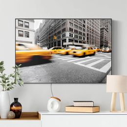 Bilderwelten LED-Wechselbild Rasantes New York
