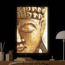 LED-Wechselbild Vintage Buddha