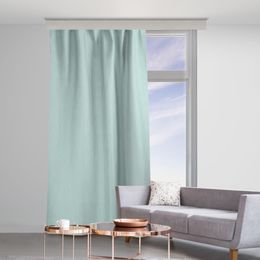 Bilderwelten Vorhang Pastell Mint - blickdichte Gardine Unifarben Wohnzimmer Schlafzimmer K&uuml;che Bad Badezimmer Jugendzimmer Kinderzimmer T&uuml;rkis