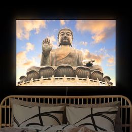 LED-Wechselbild Gro&szlig;er Buddha
