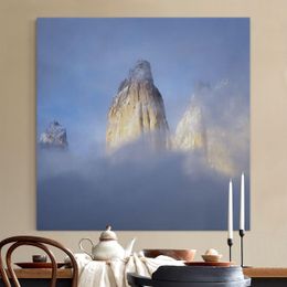 Akustikbild Chile Torres del Paine unter Wolken
