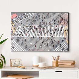 Bilderwelten Wechselbild Shibuya Crossing in Tokio