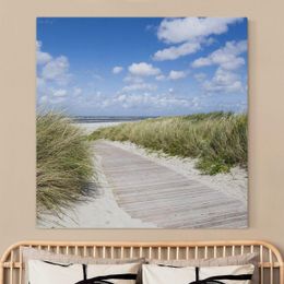 Akustikbild Langeoog D&uuml;nenweg zum Meer