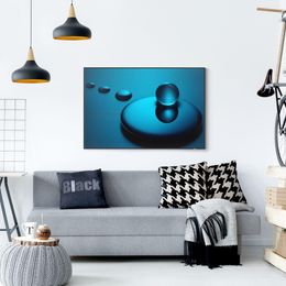 Bilderwelten Wechselbild Wassertropfen auf Wasser