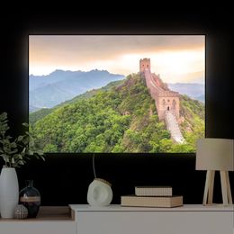 LED-Wechselbild Die unendliche Mauer von China