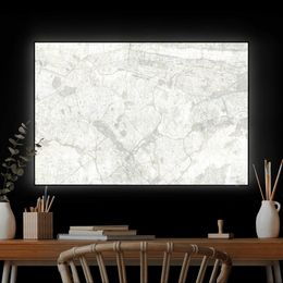 LED-Wechselbild New York Stadtplan