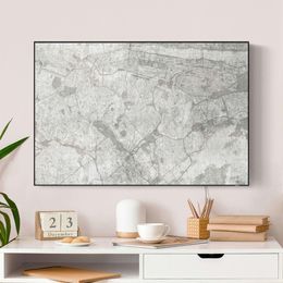 Bilderwelten LED-Wechselbild New York Stadtplan
