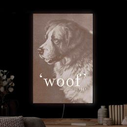 Bilderwelten LED-Wechselbild Anonymous Dog