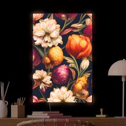 LED-Wechselbild Warmes Bouquet