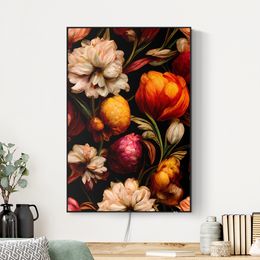 Bilderwelten LED-Wechselbild Warmes Bouquet