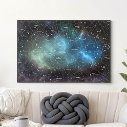Bilderwelten Wechselbild Sternbilder Karte Galaxienebel