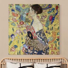 Akustikbild Gustav Klimt - Dame mit F&auml;cher