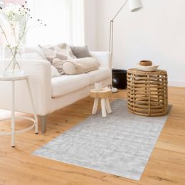 Vinylteppich - Gro&szlig;e Wand mit Betonlook - Motiv grau 3D-Effekt Beton K&uuml;che Badezimmer Flur