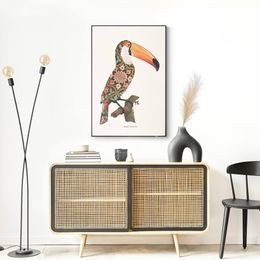 Bilderwelten Wechselbild Boho Vogel - Tukan