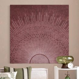 Akustikbild Boho Japan Sonne