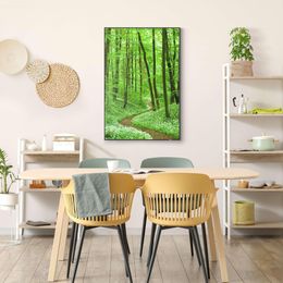 Bilderwelten Wechselbild Romantischer Waldweg