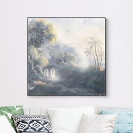 Bilderwelten Wechselbild Tropische Fantasy Landschaft