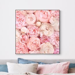 Bilderwelten Wechselbild Rosen Ros&eacute; Koralle Shabby