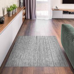 Bilderwelten Vinylteppich Betonoptik Tapete mit Streifen
