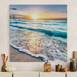 Akustikbild Sonnenuntergang am Strand