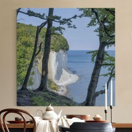 Akustikbild R&uuml;gen Kreidefelsen &uuml;ber Ostsee