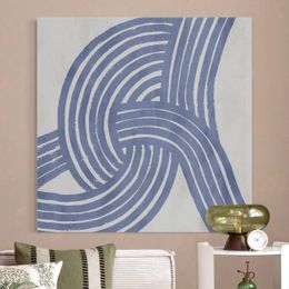 Akustikbild Knoten blau