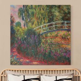 Akustikbild Claude Monet - Japanische Br&uuml;cke im Garten von Giverny