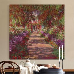 Akustikbild Claude Monet - Weg in Monets Garten in Giverny