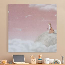 Akustikbild Fuchs und Maus auf dem Mond Rosa
