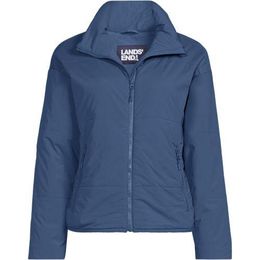 LANDS' END Leichte verstaubare Steppjacke f&uuml;r Damen, Damen, size: regular, Blau, Nylon-Mischung, by Lands' End