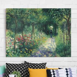 Leinwandbild Kunstdruck Auguste Renoir Frauen im Garten