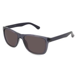 Fielmann LD 046 SUN CL KILIAN | Herren-Sonnenbrille | Fassung: Vollrand, Quadratisch, Acetat, Blau | Glasfarbe: Grau