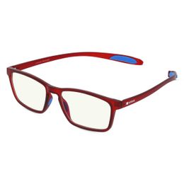 Lesebrille Kodak CF10001 | Unisex | Fassung: Quadratisch, TR90, Rot Kristall
